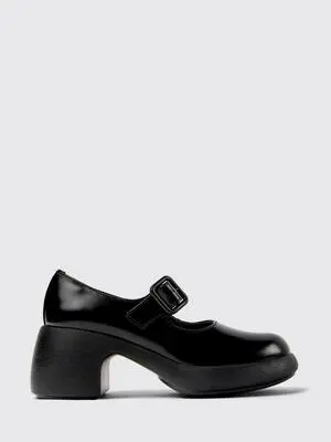 Camper Glossed Mary Jane Court Shoes