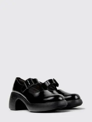 Camper Glossed Mary Jane Court Shoes