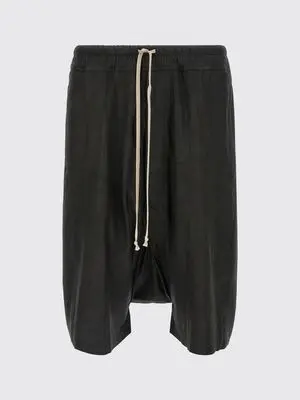 Rick Owens Leather Jogging Shorts