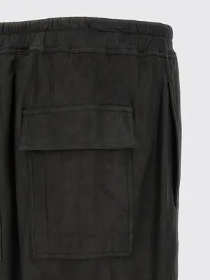Rick Owens Leather Jogging Shorts