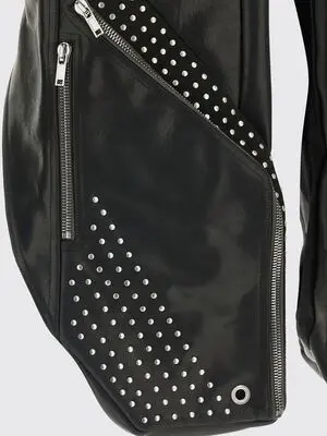 Rick Owens Leather Vest With Glasses