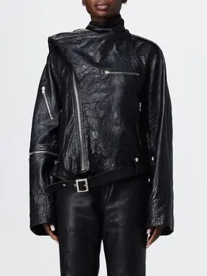 Rick Owens Leather Biker Jacket