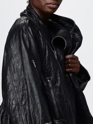 Rick Owens Leather Biker Jacket