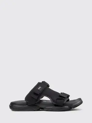 Camper Karst Recycled Fabric Sandal - Black