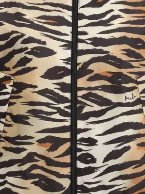 Pinko Animal Print Nylon Jacket
