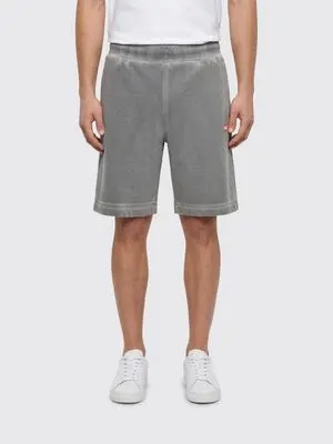 DIESEL® P-crown-v1 Cotton Jogging Shorts - Grey