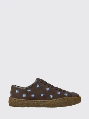 Camper Embroidered Low Top Trainers