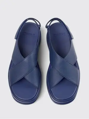 Camper Pelotas Flota Up Leather Sandals