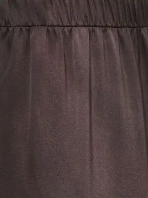 Avant Toi High-waisted Stretch-silk Palazzo Trousers
