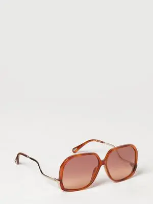 Chloé Cat-eye Butterfly Sunglasses In Acetate With Gradient Lenses - Brown