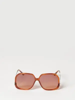 Chloé Cat-eye Butterfly Sunglasses In Acetate With Gradient Lenses - Brown