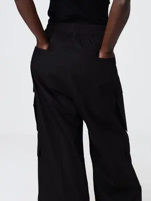 Rick Owens Wide Leg Cargo Trousers