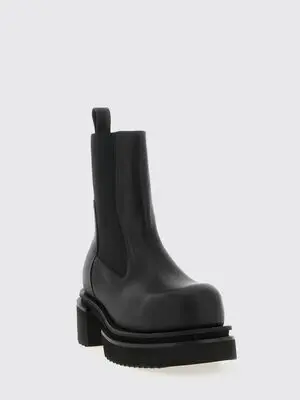 Rick Owens Leather Ankle Boots