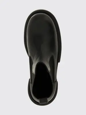 Rick Owens Leather Ankle Boots