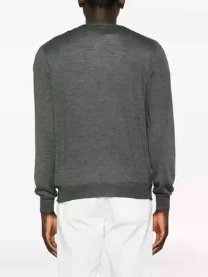BARBA NAPOLI Crew-neck Long-sleeve Sweater