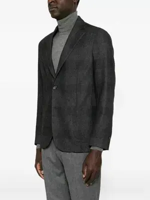 BARBA NAPOLI Checked Blazer