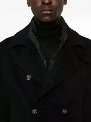 BARBA NAPOLI Double-breasted Peacoat