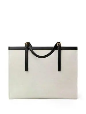 Versace Rivière Large Canvas Tote