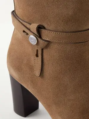 Tory Burch Roomy 70 Suede Knee Boots