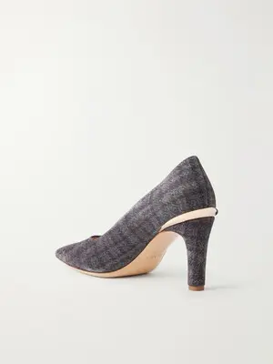 Gabriela Hearst Edwina 75 Suede Pumps