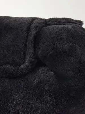 Gabriela Hearst Soft Demi Shearling Clutch