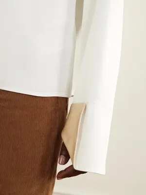 Stella McCartney Tie-detailed Satin Blouse