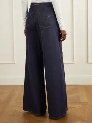 Max Mara Quatto Mid-rise Wide-leg Jeans