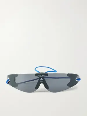 Celine Runner Shield-style Injection Sunglasses