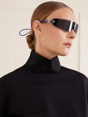 Celine Runner Shield-style Injection Sunglasses