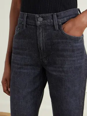 MOTHER The Reifler Stretch Mid-rise Straight-leg Jeans
