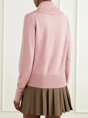 VIVIENNE WESTWOOD Tie Bea Wool Polo Sweater