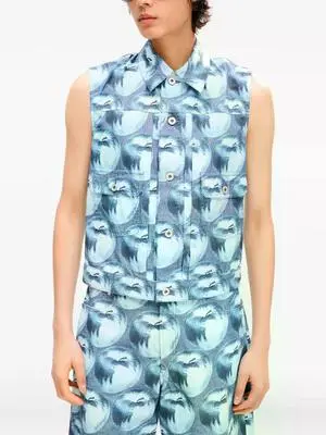 Kenzo Apple Pop Denim Vest