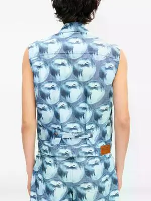 Kenzo Apple Pop Denim Vest