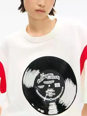 Kenzo Sounds Vinyl-motif T-shirt