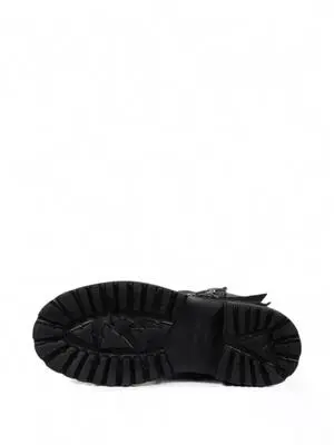 BOHEMSEO Buckle-detail Leather Boots