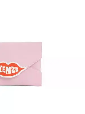 Kenzo Loves Leather Pouch - Pink
