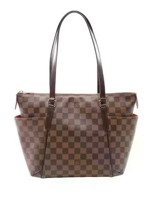 LOUIS VUITTON 2015 Damier Ebene Totally Pm Tote Bag - Brown