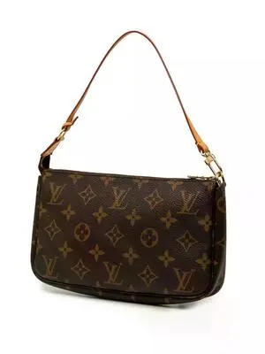 LOUIS VUITTON 2004 Monogram Pochette Accessoires Shoulder Bag