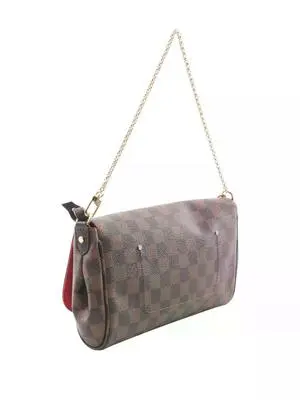 LOUIS VUITTON 2014 Damier Ebene Favorite Mm Satchel