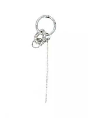 JUSTINE CLENQUET Dolly Crystal-embellished Keyring