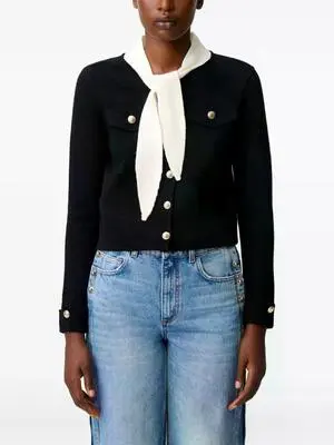 Claudie Pierlot Chunky Knit Cardigan