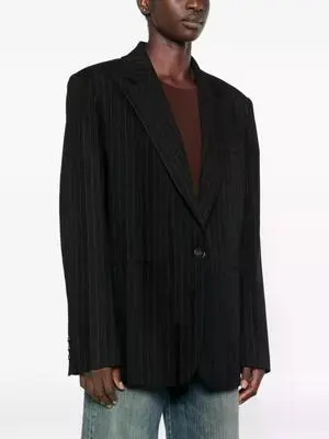 Andamane Pinstripe-pattern Blazer