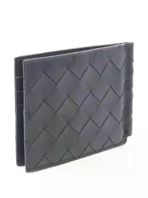 Bottega Veneta Intrecciato Money-clip Bi-fold Wallet