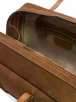 Casadei Bigli Velour Tote Bag