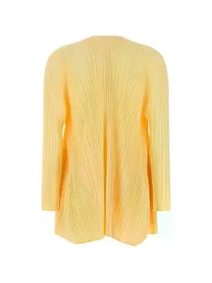 Issey Miyake Mellow Pleats Pleated Cardigan