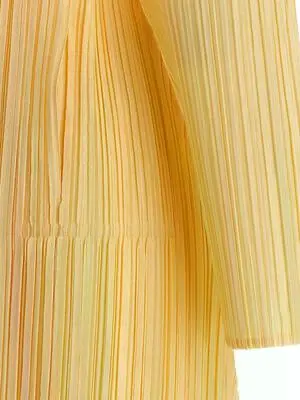 Issey Miyake Mellow Pleats Pleated Cardigan