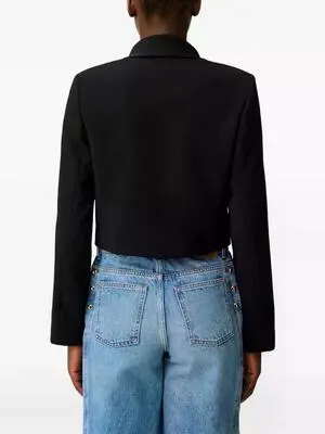 Claudie Pierlot Jacket With Removable Scarf Collar