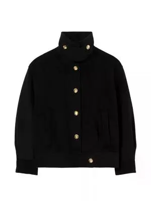 Claudie Pierlot Short Gold Blouson Coat