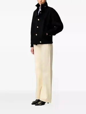 Claudie Pierlot Short Gold Blouson Coat