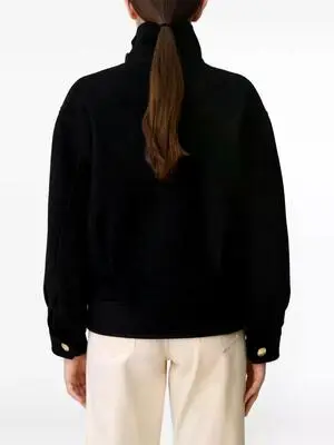 Claudie Pierlot Short Gold Blouson Coat